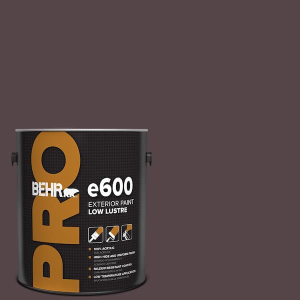 BEHR PRO 1 gal. #HDC-FL14-9 Black Raspberry Low Luster Exterior Paint ...