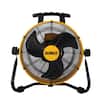 DEWALT 18 in. Yellow 3-Speed Heavy-Duty Drum Fan with 6 ft. Power Cord ...