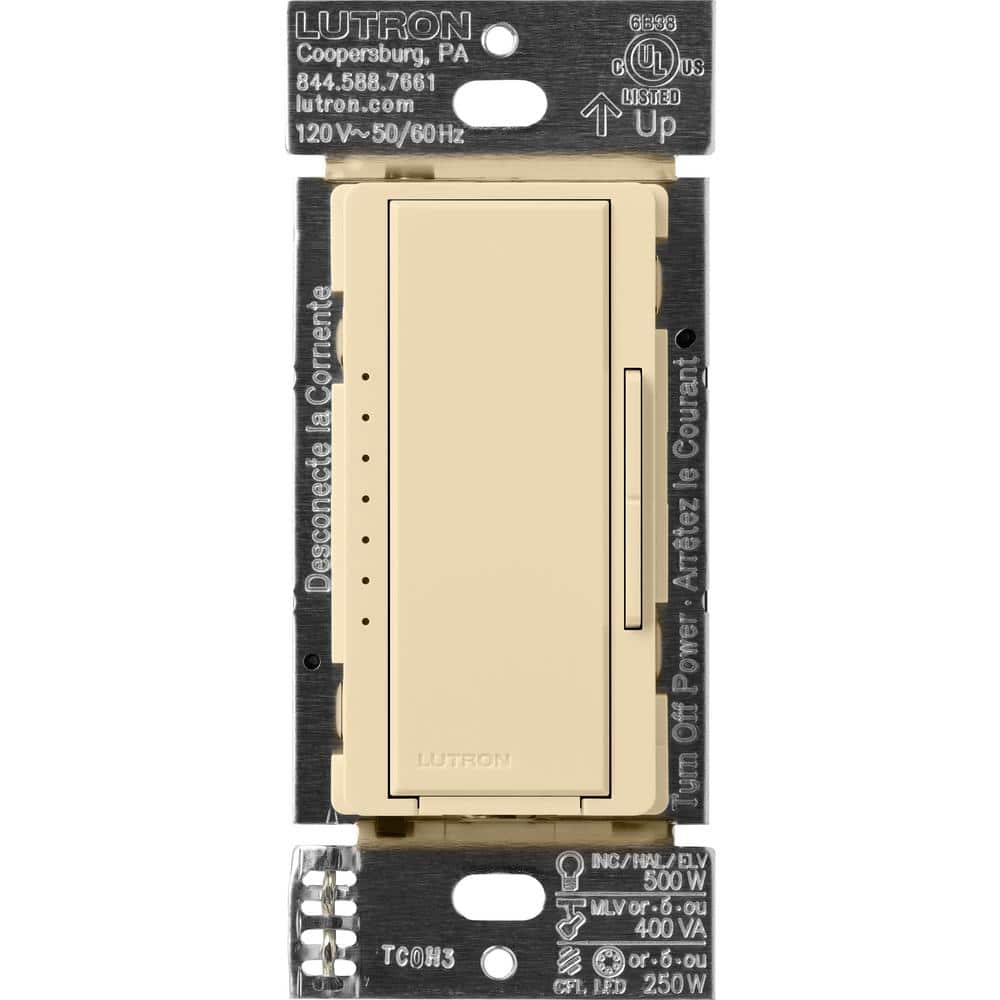 Lutron Maestro PRO LED+ Tap Dimmer Switch for 250W LED, 500W ELV, 400W ...