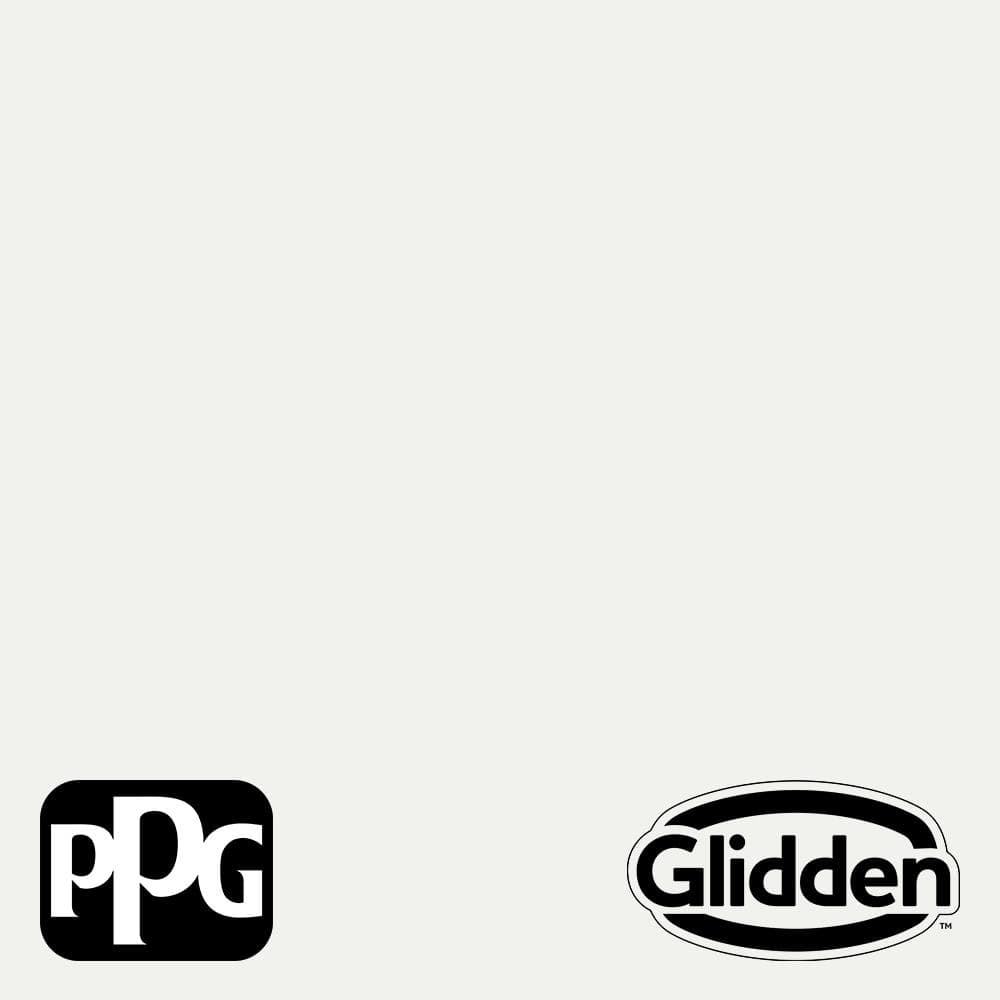 PPG TIMELESS 1 gal. #PPG1001-1 Delicate White Satin Interior One-Coat ...