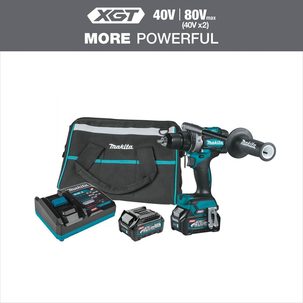 Reviews for Makita 40V Max XGT Brushless Cordless 1/2 in. Driver-Drill ...