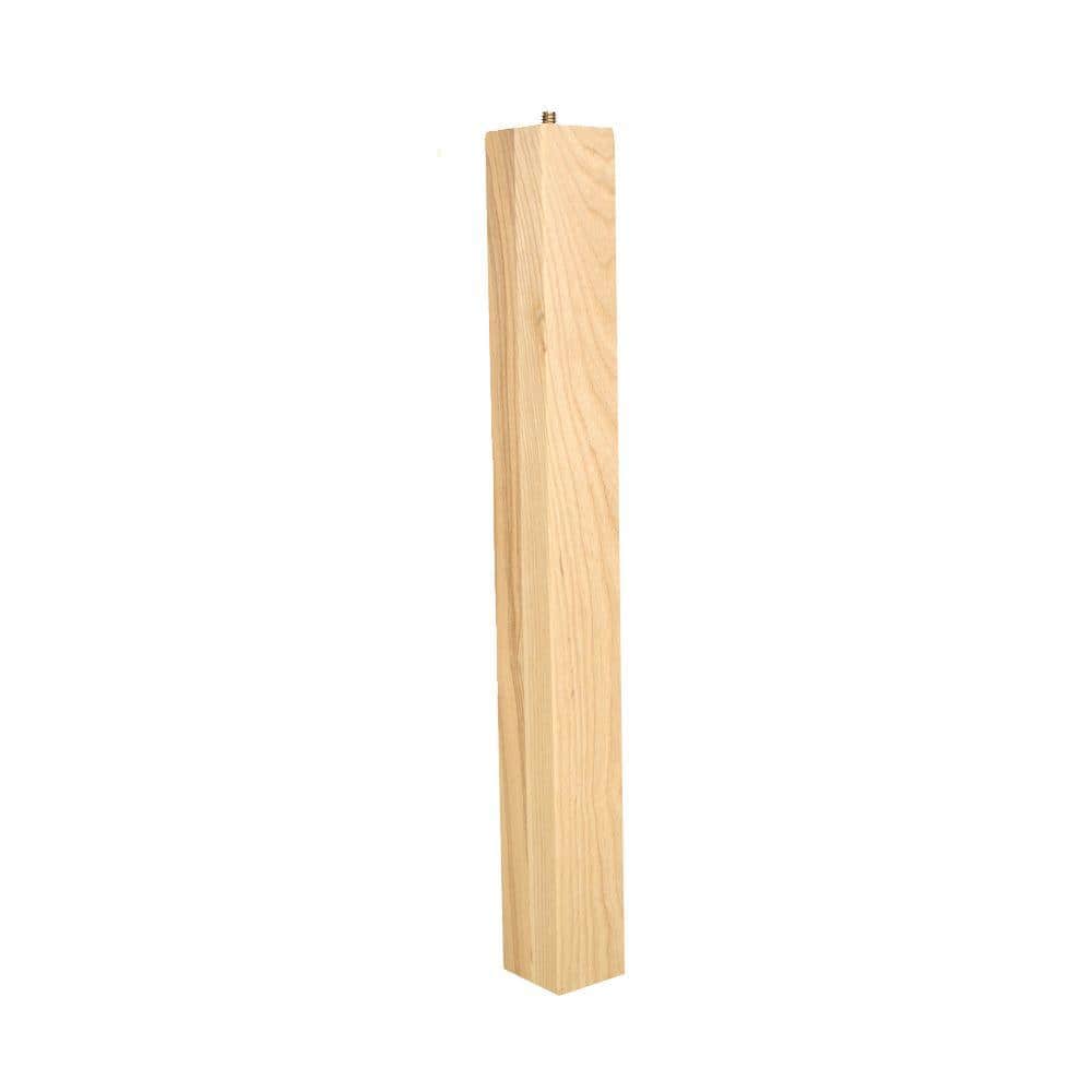 Waddell WAD2665 1-5/8 in. x 1-5/8 in. x 15-1/4 in. Ash Parsons Leg ...