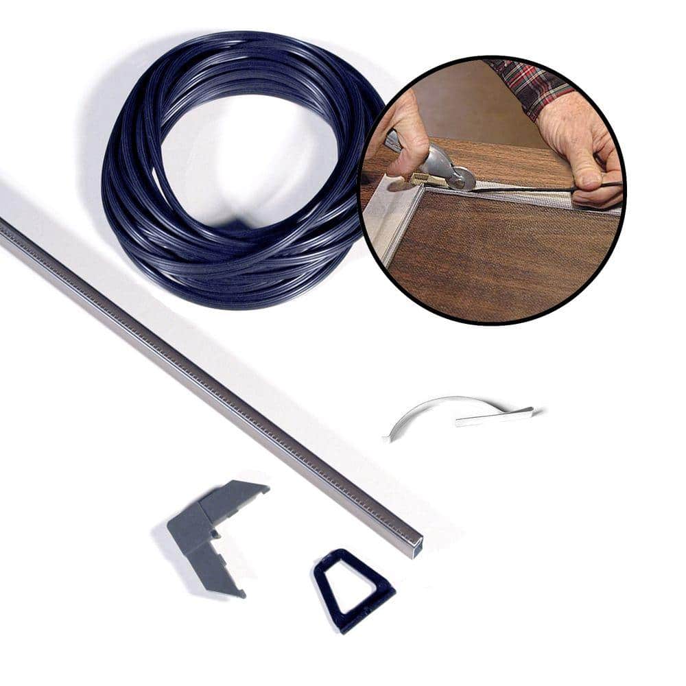 Phifer 48 in. x 5/16 in. Bronze Screen Kit 3021677 - The Home Depot