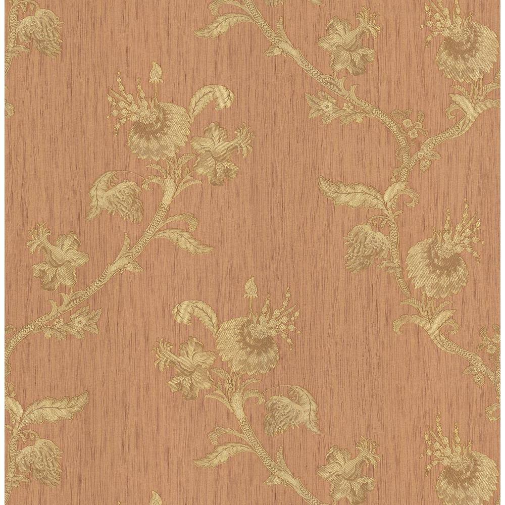 Brewster Jacobean Multi-Color Wallpaper Sample ZM4411SAM - The Home Depot