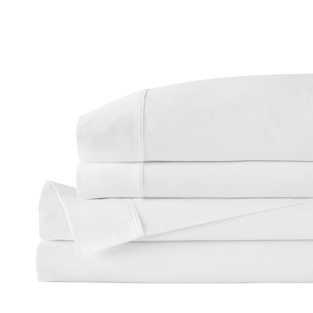 Home Decorators Collection Luxury Organic Cotton 4 Piece Queen Sheet