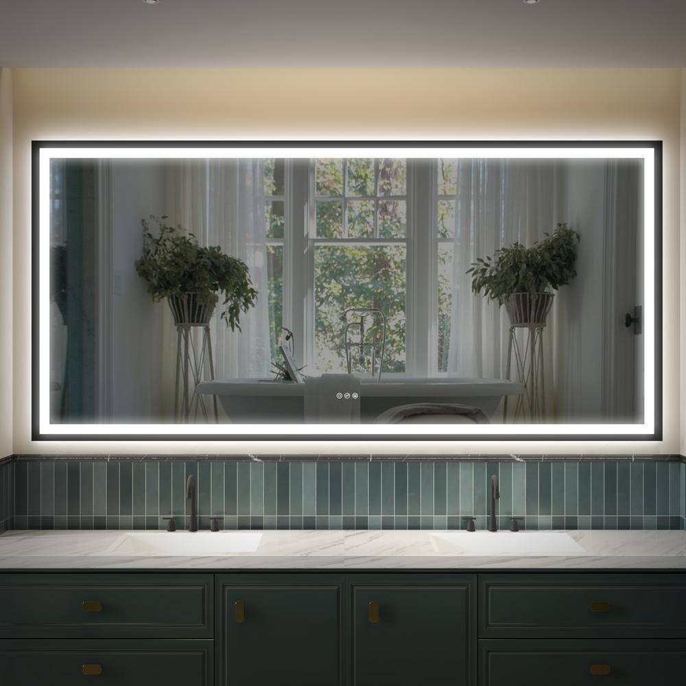 Reviews for ANGELES HOME 84 in. W x 40 in. H Large Rectangular Framed ...