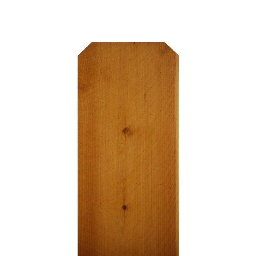 5 8 In X 5 1 2 In X 5 Ft Western Red Cedar Dog Ear Fence Picket 5 8 In X 5 1 2 In X 5 Ft Western Red Cedar Dog Ear Fence Picket