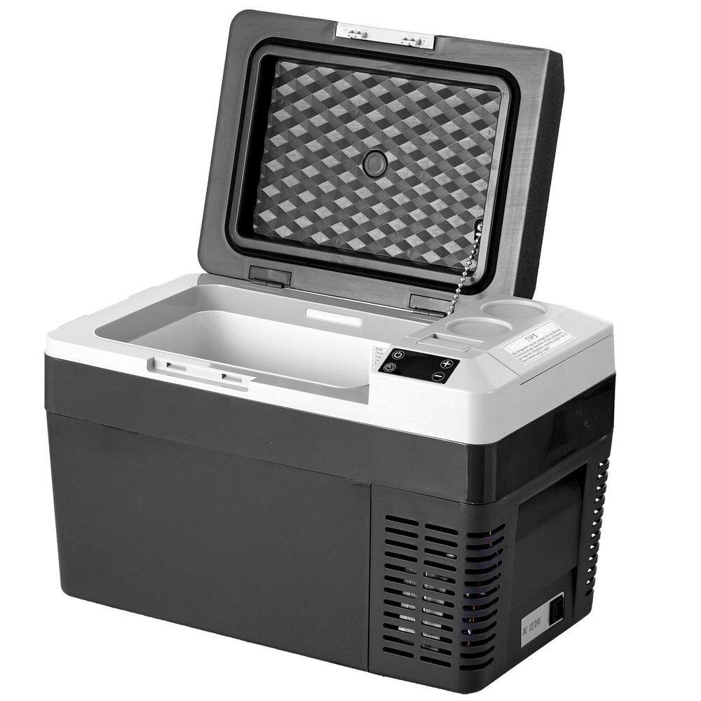 SKYSHALO Portable Car Refrigerator, 26.4 cu. ft. Single Zone Portable ...
