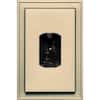 Builders Edge 8.125 in. x 12 in. #012 Dark Almond Jumbo Electrical ...
