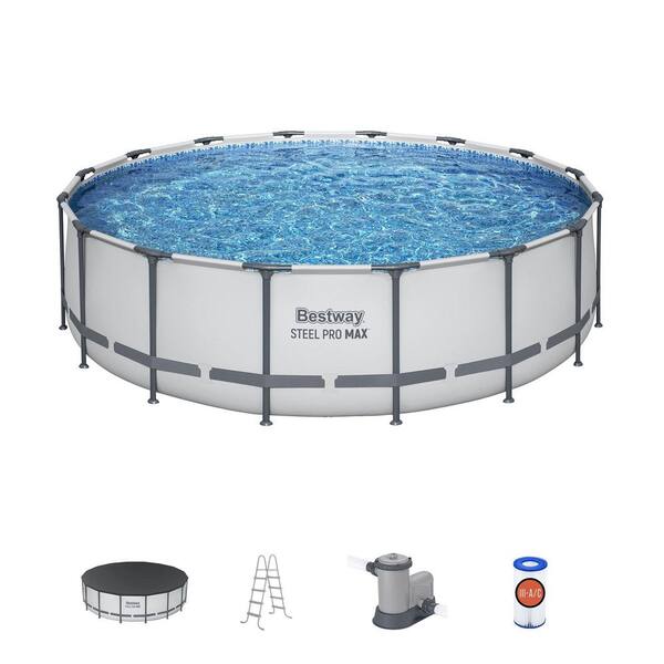 Round-16 ft. - Above Ground Pools - The Home Depot