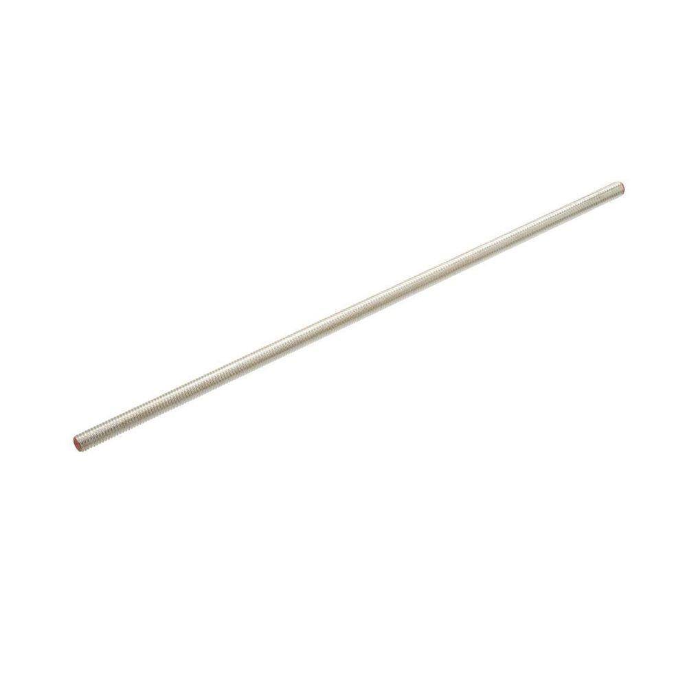 Everbilt 0.498 in. Zinc Threaded Closet Rod 17440 - The Home Depot