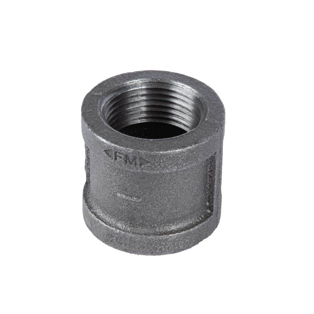 STZ 1 in. Black Iron Coupling 310 CO-1 - The Home Depot