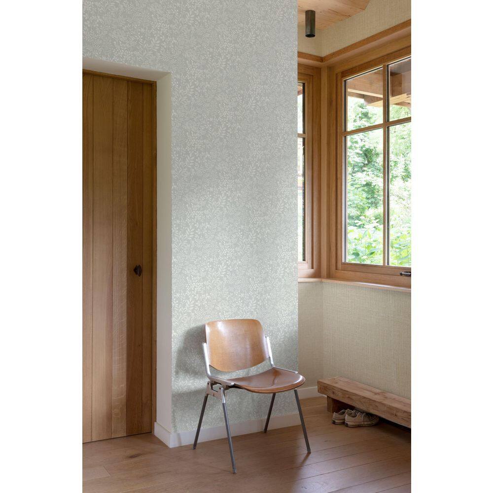 Walls Republic Pumice Leaf Motif Print Non-Woven Non-Pasted Textured ...