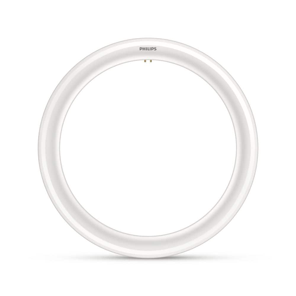 Philips 32-Watt Equivalent 12 in. C-T9 Circline G10q Base LED Linear ...