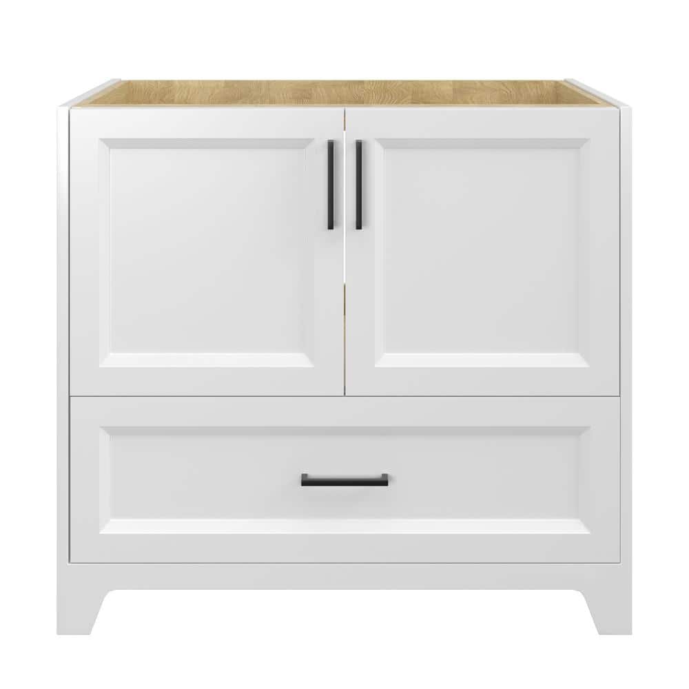 Getpro 36 in. W x 22 in. D x 34 in. H Freestanding Bath Vanity Cabinet ...