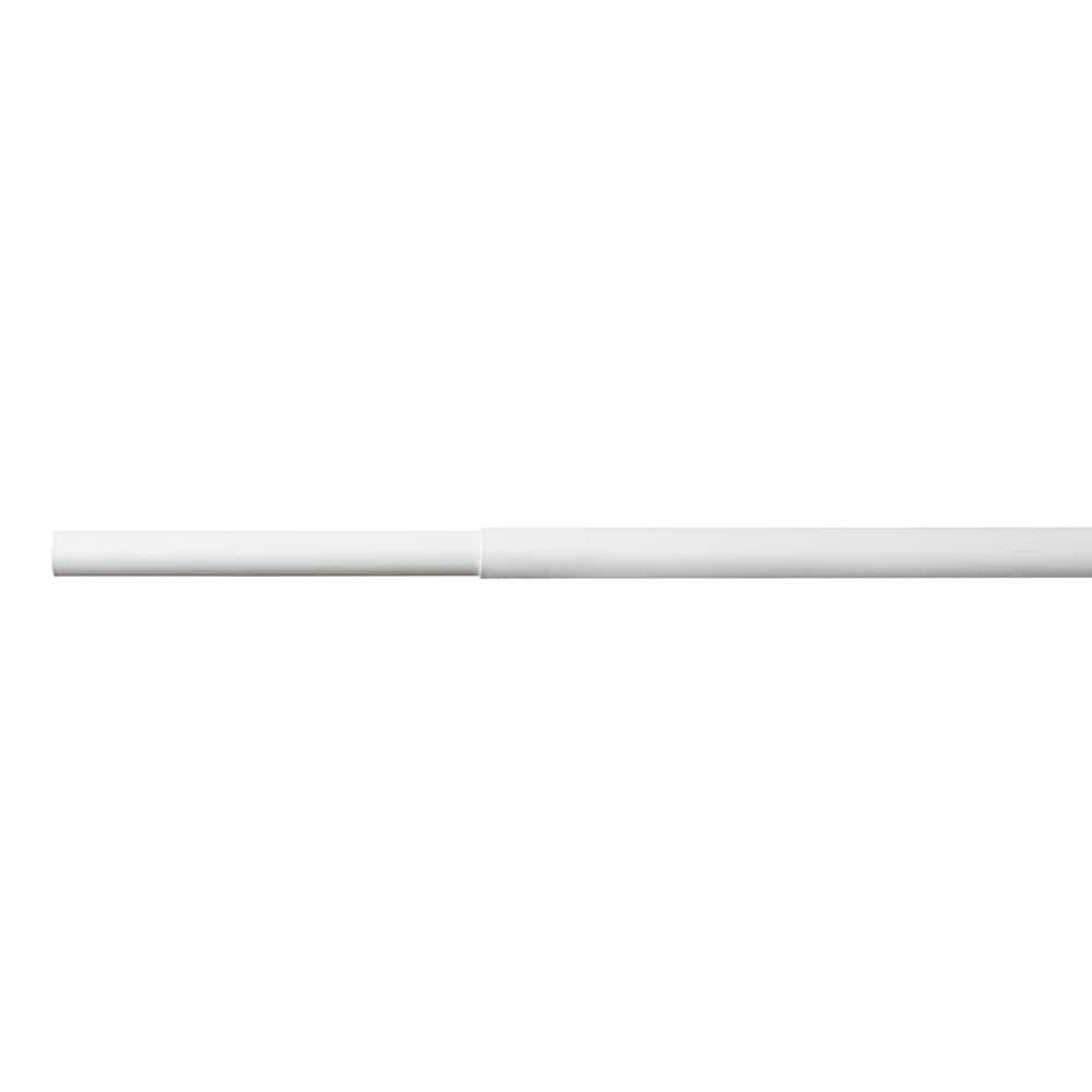 ClosetMaid 4 ft. - 6 ft. White Adjustable Closet Rod 2051 - The Home Depot