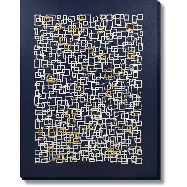 Classy Art 1 Piece Unframed Graphic Print Abstract Art Print 48 in. x ...