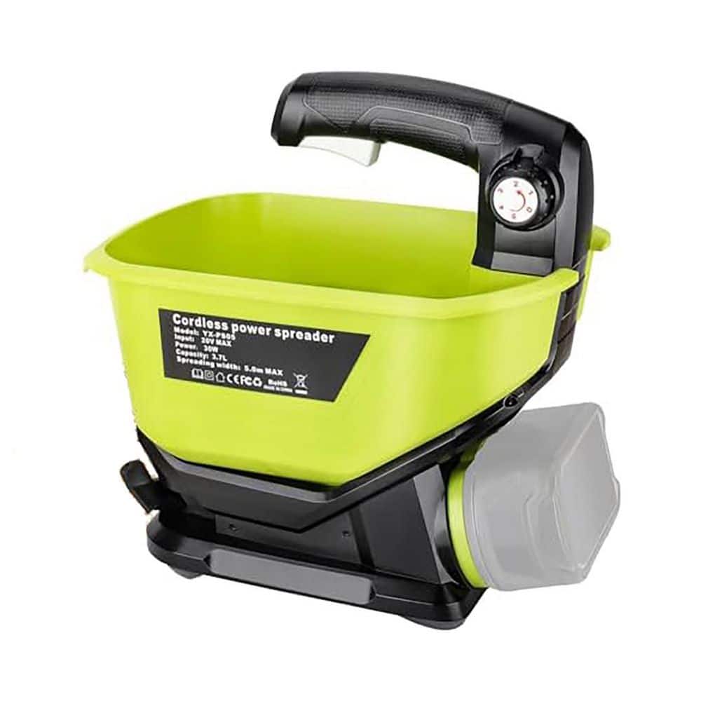 Justincity 3.7 lb. Plastic Handheld Spreader for Lawn Fertilizer Grass ...