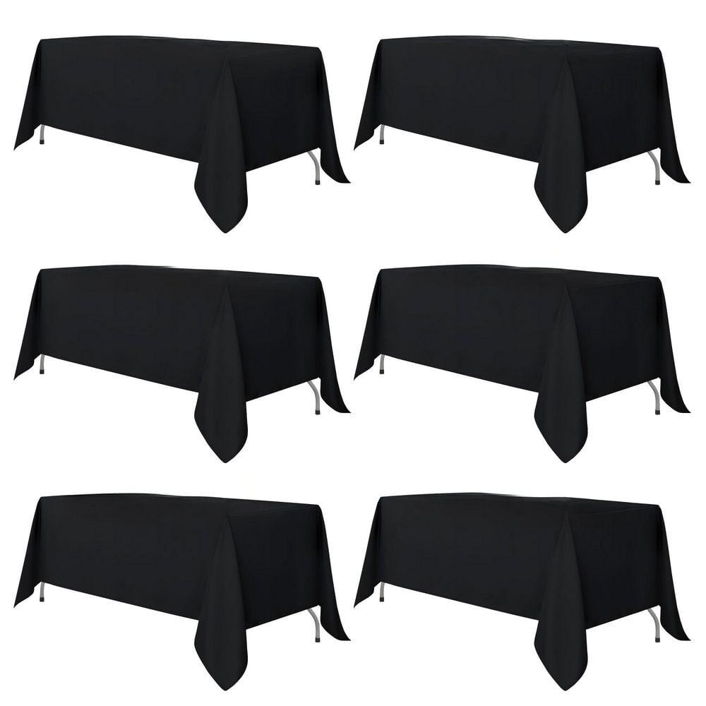Angel Sar 70 in. W x 120 in. L Nature Fabric Reusable and Washable ...