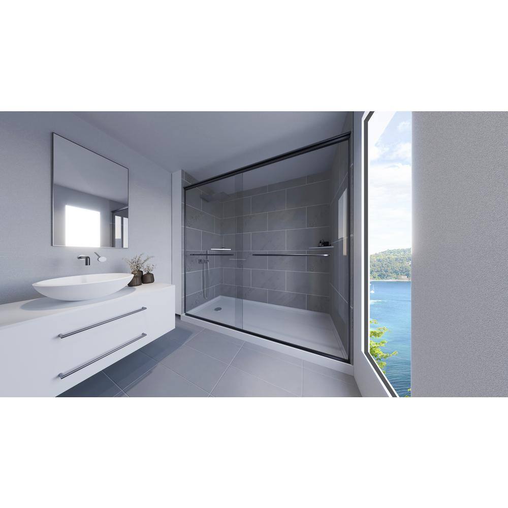 Reviews for NuVo Slate Grey-Rainier 60 in. x 32 in. x 99 in. Floor ...