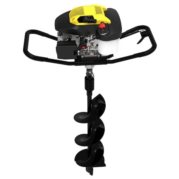 Champion Power Equipment 53cc 4-Cycle Gas Powered 1-Man Earth Auger ...