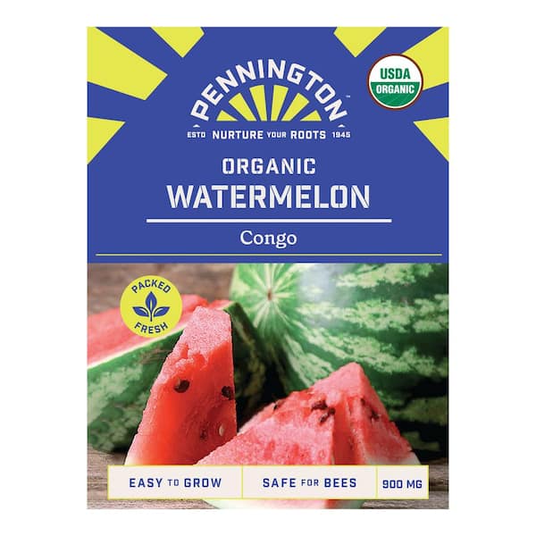 Pennington Organic Watermelon Congo Fruit Seed 1425 - The Home Depot