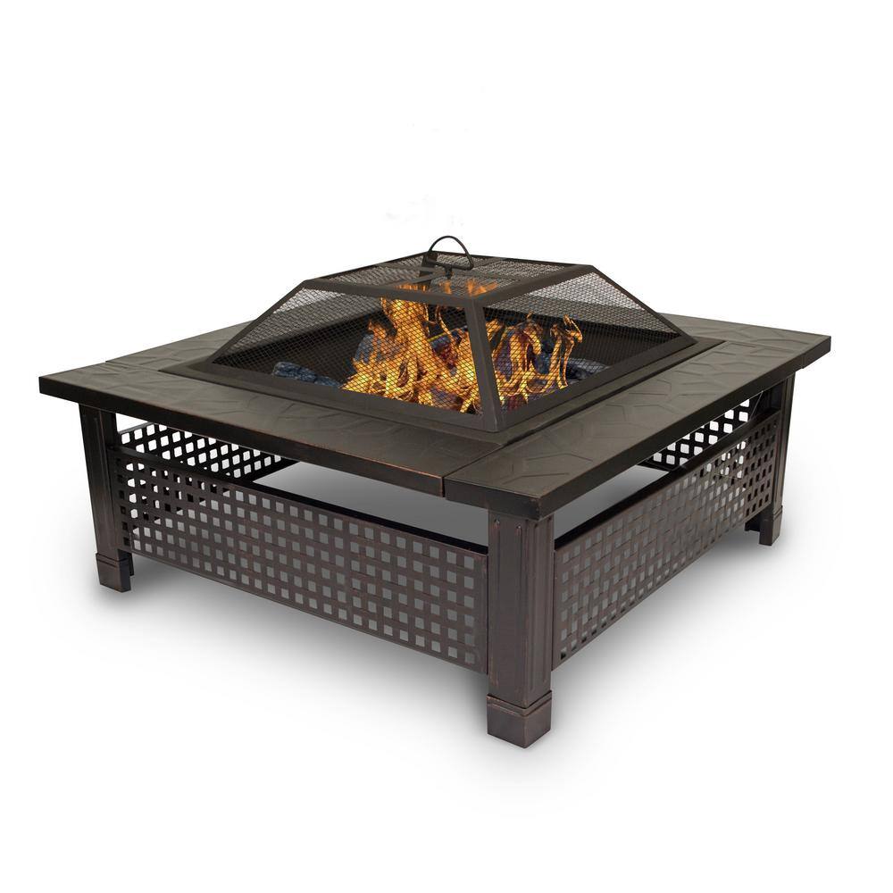 Outdoor Leisure Model 5501 Thirty Inch Firepit with Oil Rubbed Bronze ...