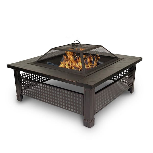 Outdoor Leisure Model 5501 Thirty Inch Firepit with Oil Rubbed Bronze ...