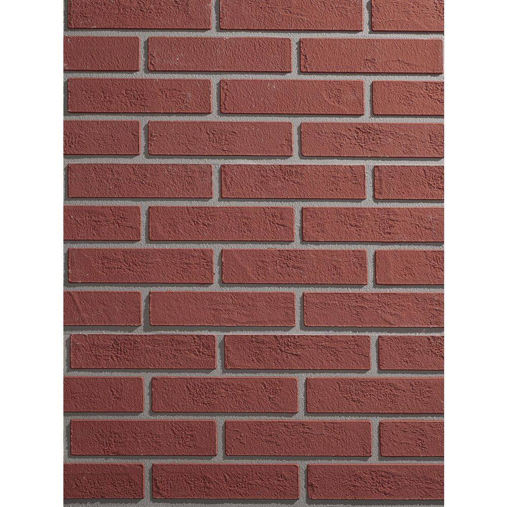 WALL!SUPPLY 0.2 in. x 9.84 in. x 26.18 in. UltraFlex Brick Peel and ...