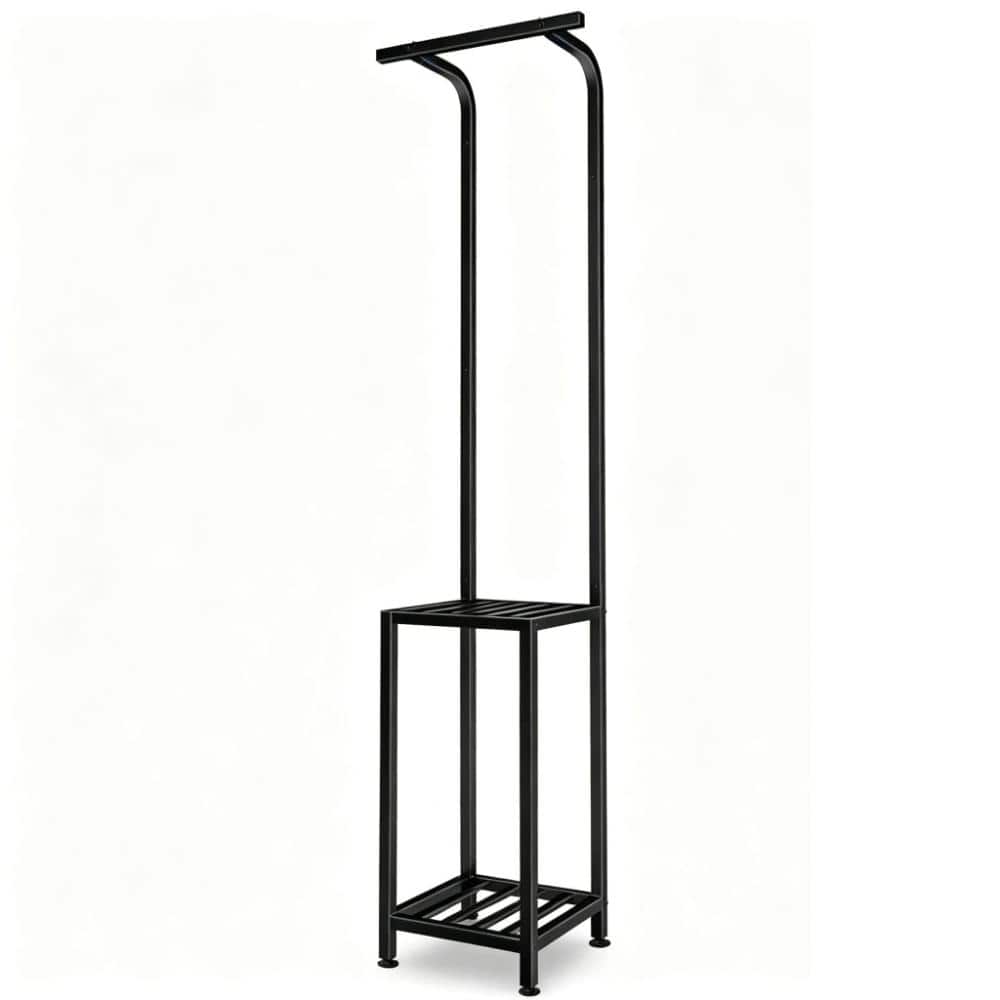 Heavy Duty 3-Tier Hanging Plant Rack, 65" Tall Metal Display Stand ...