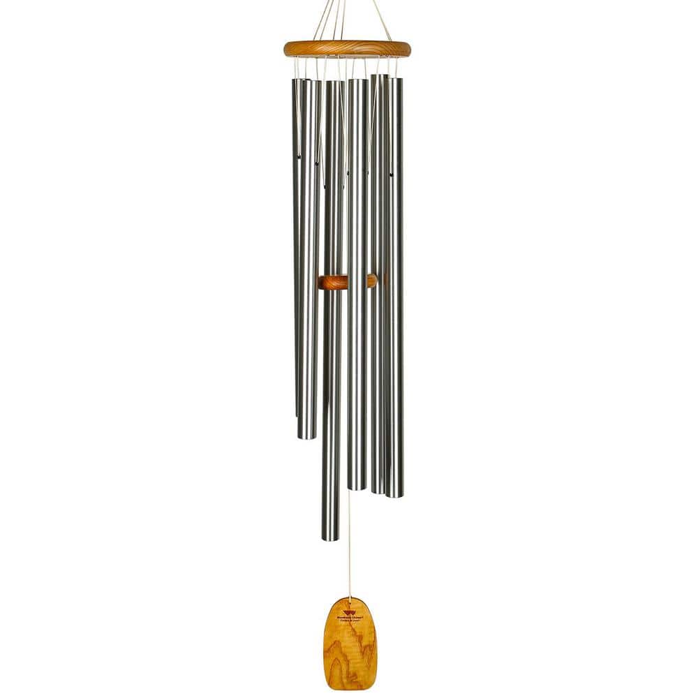 WOODSTOCK CHIMES Signature Collection, Chimes of Java, 50 in. Silver ...