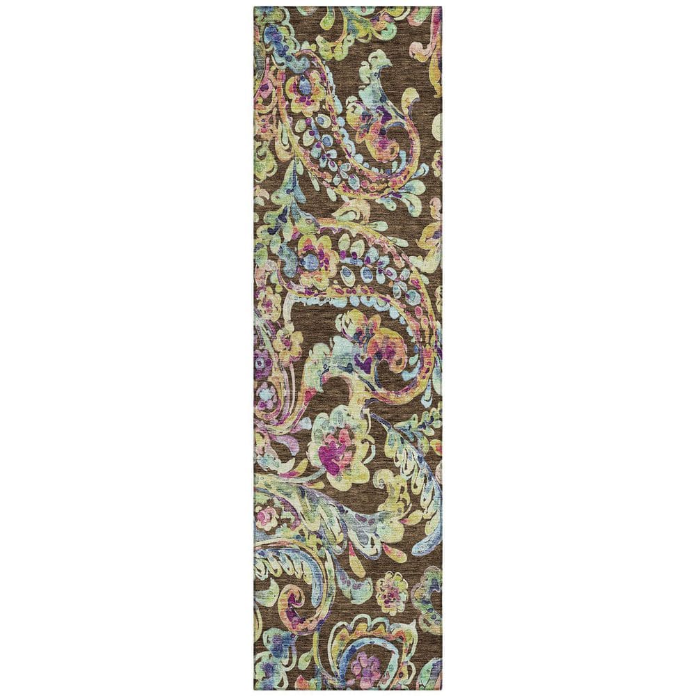 Addison Rugs Chantille Machine Washable Indoor/Outdoor Abstract ACN834 ...