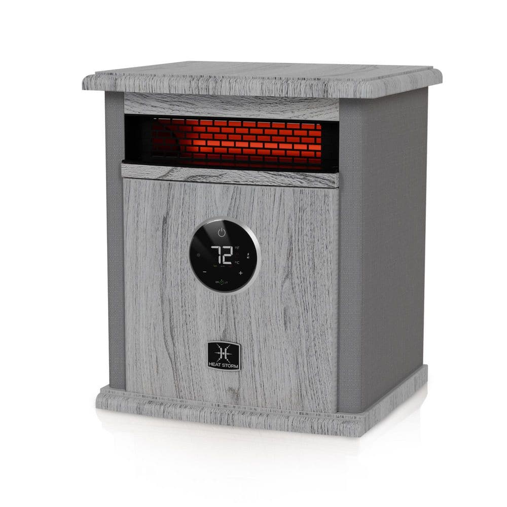 HEAT STORM 1500-Watt Logan Deluxe Portable Electric Convection/Radiant ...