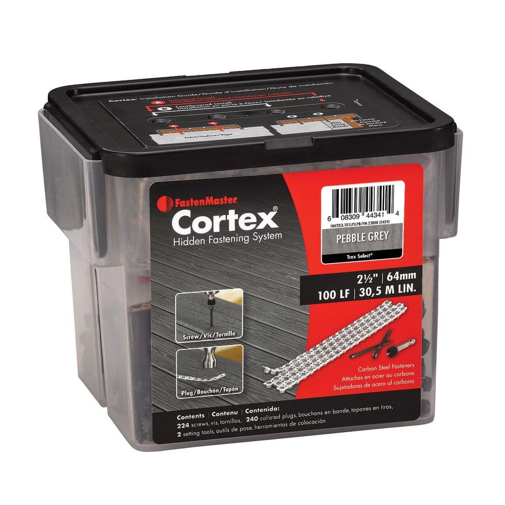 FastenMaster Collated Cortex #9 x 2-1/2 in. Hidden Deck Screw Fasteners ...