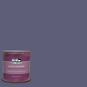BEHR ULTRA 1 qt. #S560-6 Blue Blood Satin Enamel Exterior Paint ...