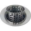 Delta Classic Collection 4 in. Kitchen Sink Flange and Strainer 72011 ...