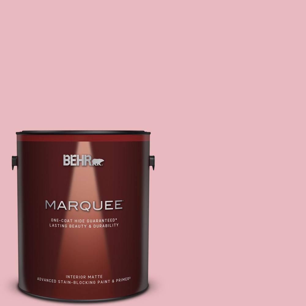 BEHR MARQUEE 1 gal. #M150-2 Peppermint Stick Matte Interior Paint ...
