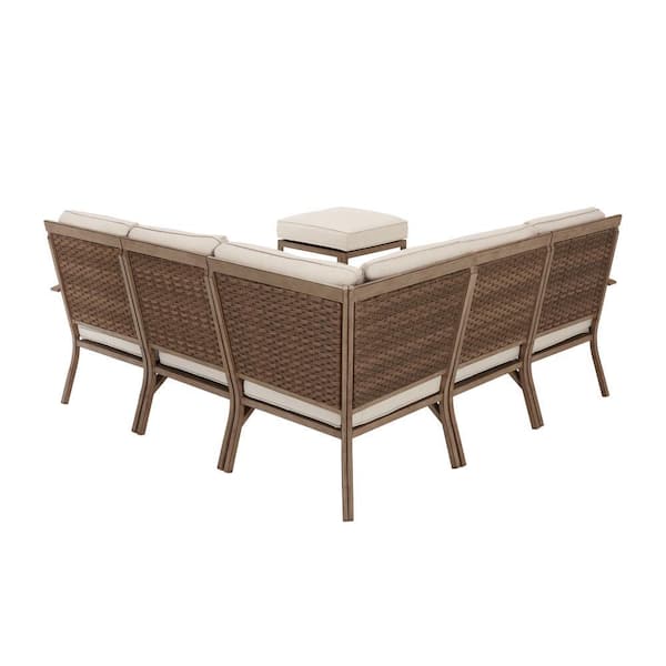 Hampton bay geneva patio set store