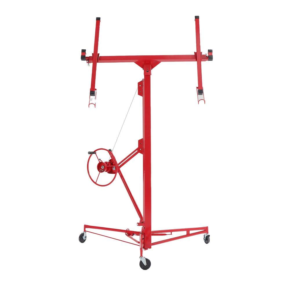 Tatayosi 11 ft. Drywall Panel Hoist Jack Lifter Drywall Lift Panel Lift ...
