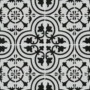 MSI Encaustic Cigno 8 in. x 8 in. Matte Porcelain Patterned Look Floor ...