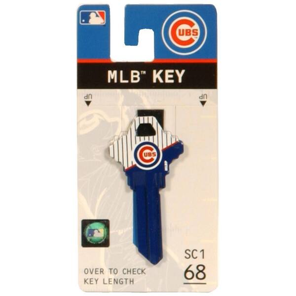 Hillman #68 MLB Chicago Cubs Key Blank 89655 - The Home Depot