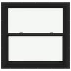 JELD-WEN 37.375 in. x 36 in. W-2500 Series Bronze Painted Clad Wood ...