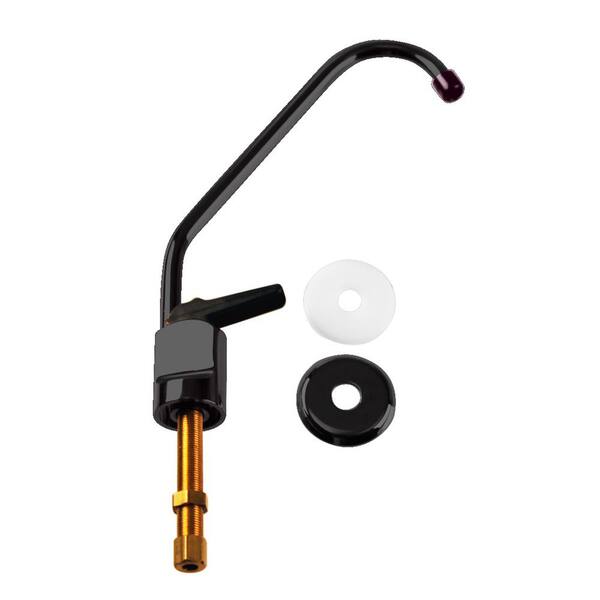 Westbrass Touch-Flo Style 8 in. Pure Water Dispenser in Matte Black ...