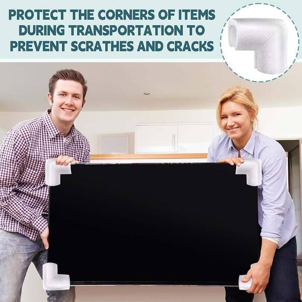 Foam Corners For Sale 32-Piece Foam Corner Protectors - L-Shaped & U ...