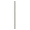 SOLUS 8 ft. White Outdoor Direct Burial Aluminum Lamp Post fits Most ...