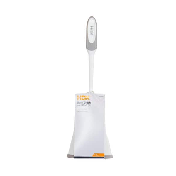 HDX Hideaway Toilet Brush and Holder (1-Pack) HDXHDWCDY - The Home Depot