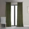 Exclusive Fabrics & Furnishings Signature Hunter Green 25 in. W x 108 ...