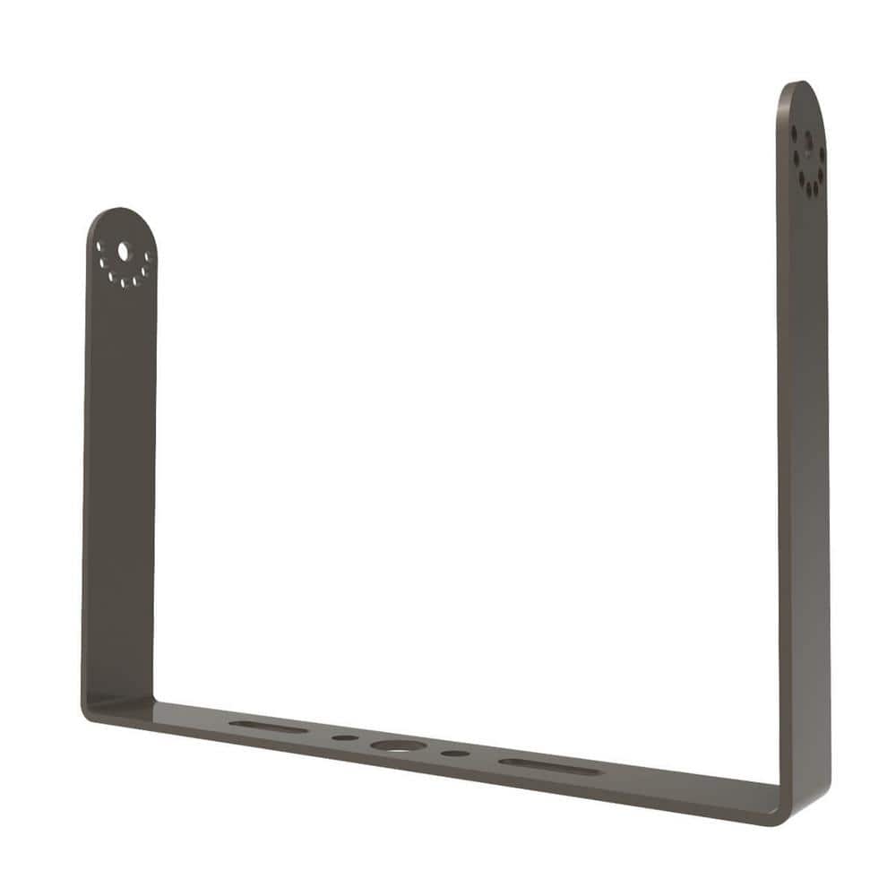 LEDone 6 in. U-Bracket for Round and Square Canless Area Lighting Z ...