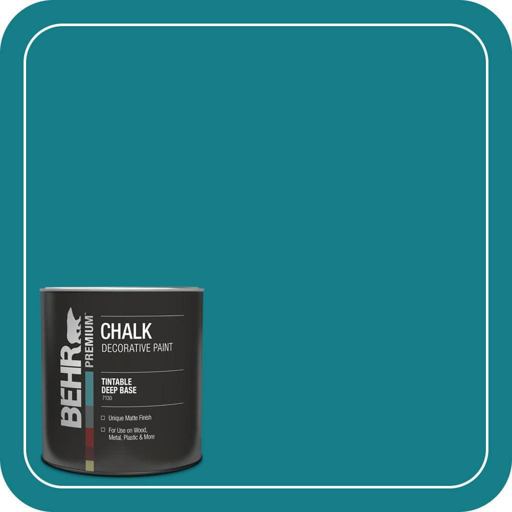 BEHR PREMIUM 1 qt. #PPU13-01 Caribe Interior Chalk Decorative Paint ...