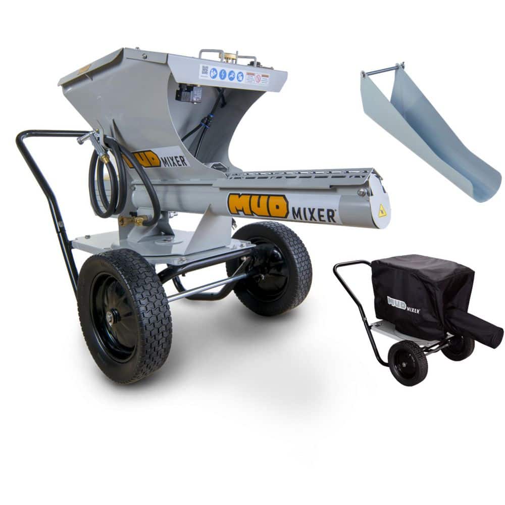 MUDMIXER Continuous Concrete Mixer, Model MMXR-3225 with Chute ...